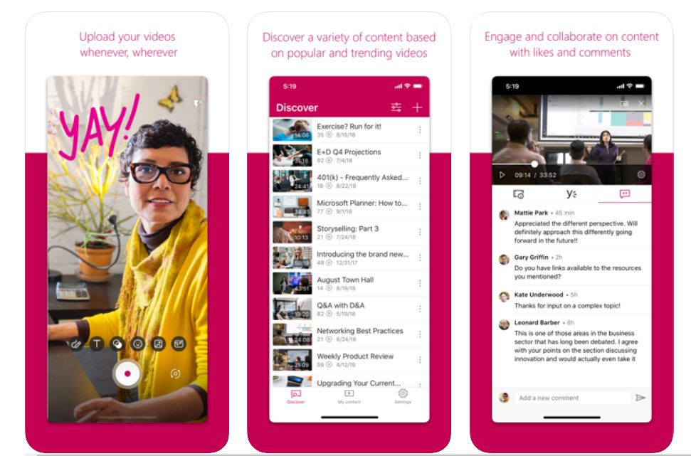 Microsoft Stream 更新：新增实时视频录制等 - 软餐