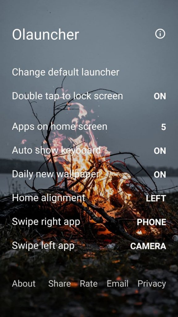 Olauncher：可能是最简洁的安卓手机桌面 - 软餐