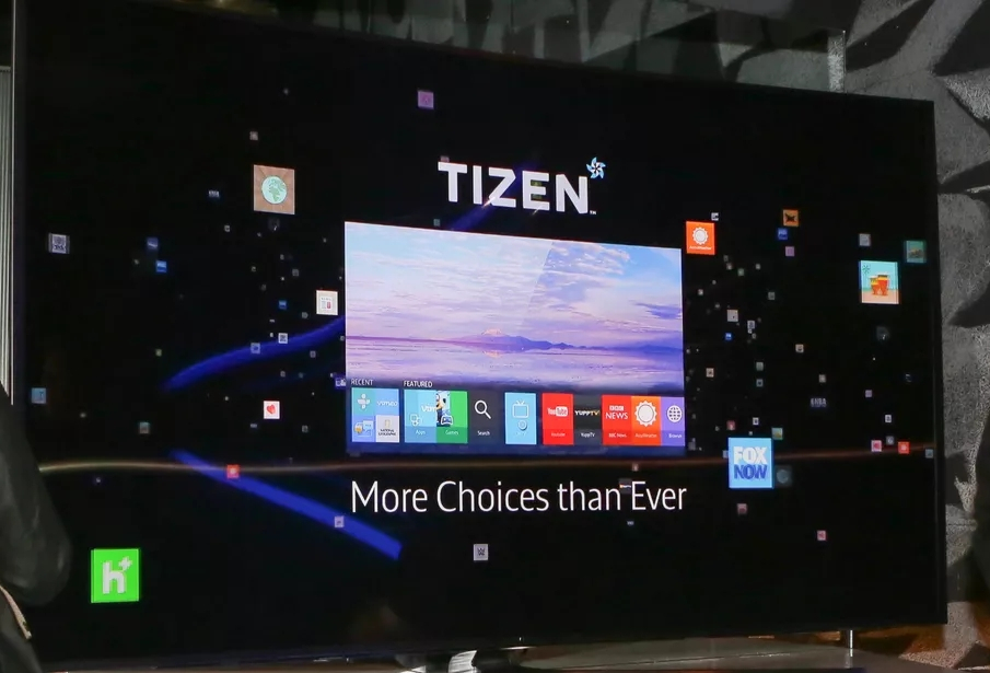 三星将授权智能电视厂商预装其操作系统 Tizen OS - 软餐