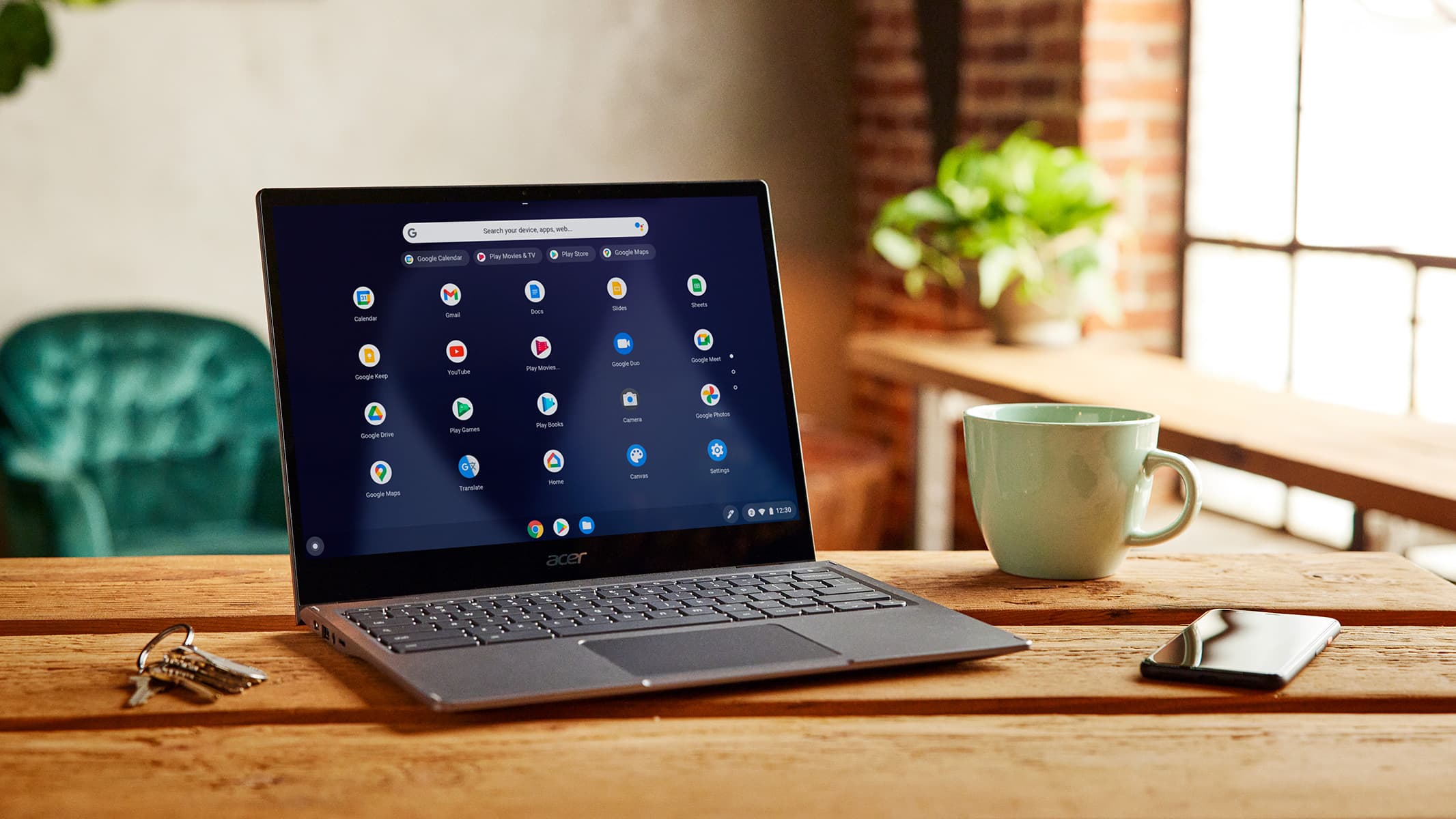 Chrome OS 新功能：原生支持一键固定应用程序 - 软餐