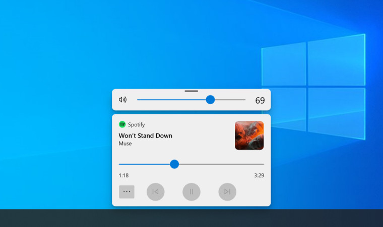 Modern Flyouts Windows 11